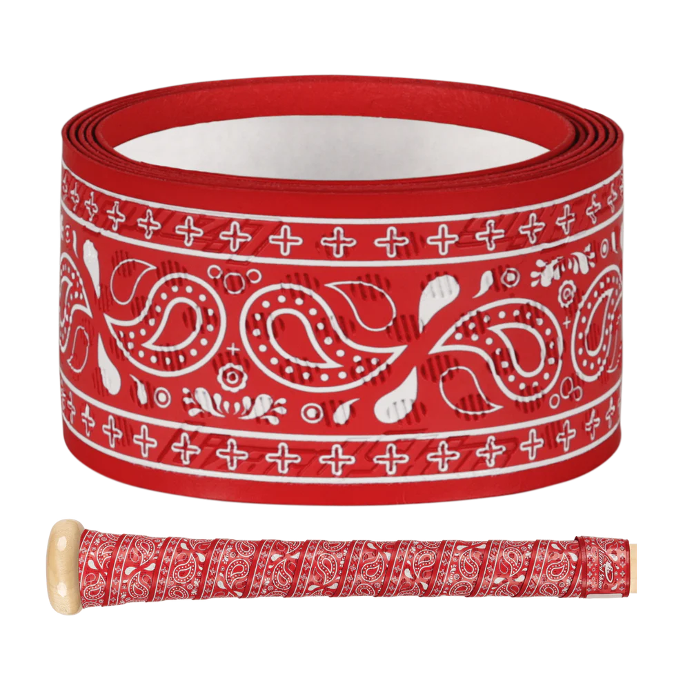 DSP Ultra Bat Grip - Crimson Bandit – Drop Zone Sports Gear