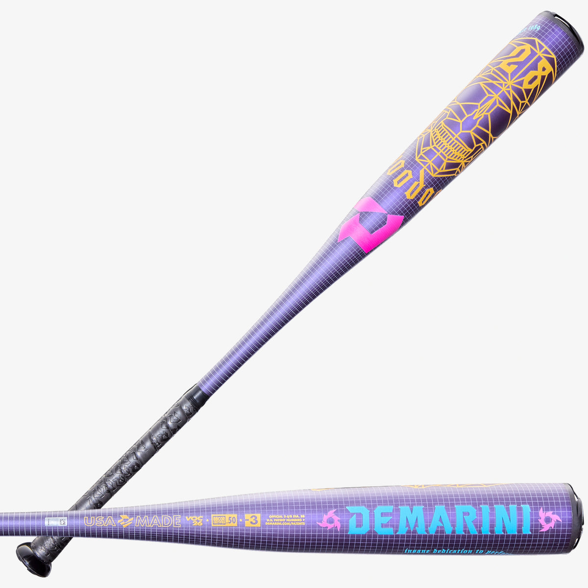 2026 DeMarini Voodoo® One (-3) BBCOR Baseball Bat – Drop Zone Sports Gear
